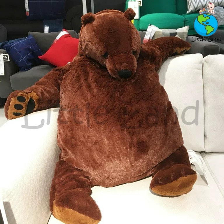 IKEA Large Brown Bear 100cm Stuffed Soft Toy / Beruang Peluk Besar ...