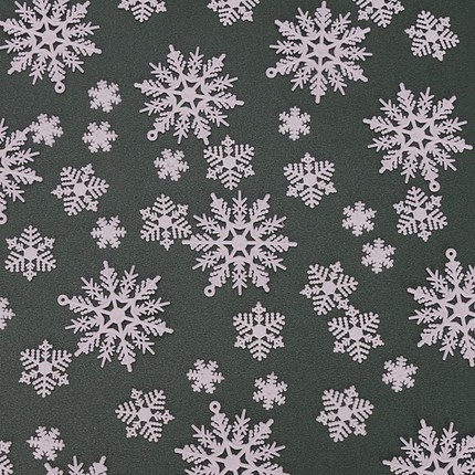 [Ready Stock] EVA Acrylic set snow flake cake topper 雪花 亚克力 蛋糕装饰摆件插件 ...