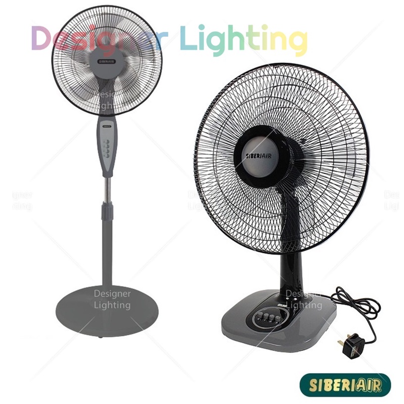 [Table Fan/Stand Fan] Siberiair 12" Fan Table Fan 16" Stand Fan 18 ...