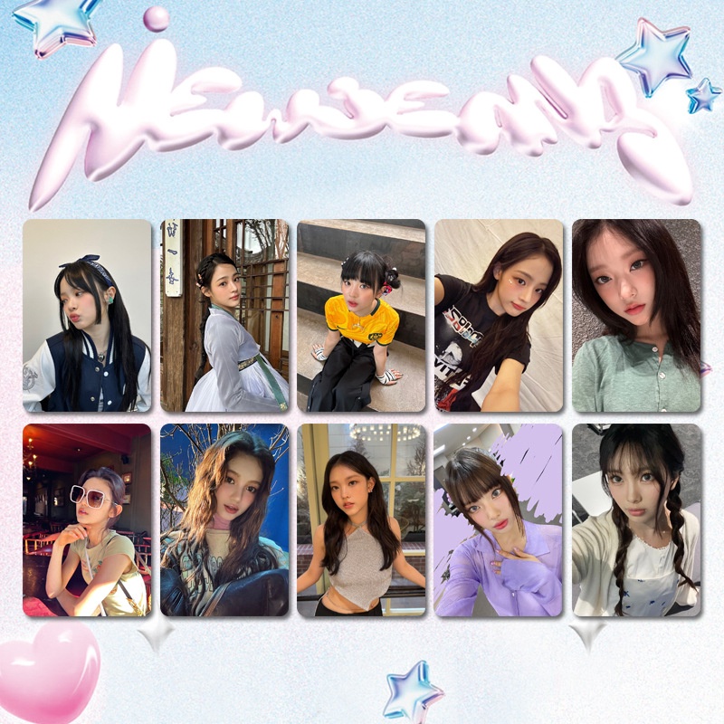 Kpop Super Shy Self-portrait Photo Card Handbook Material Small Card ...