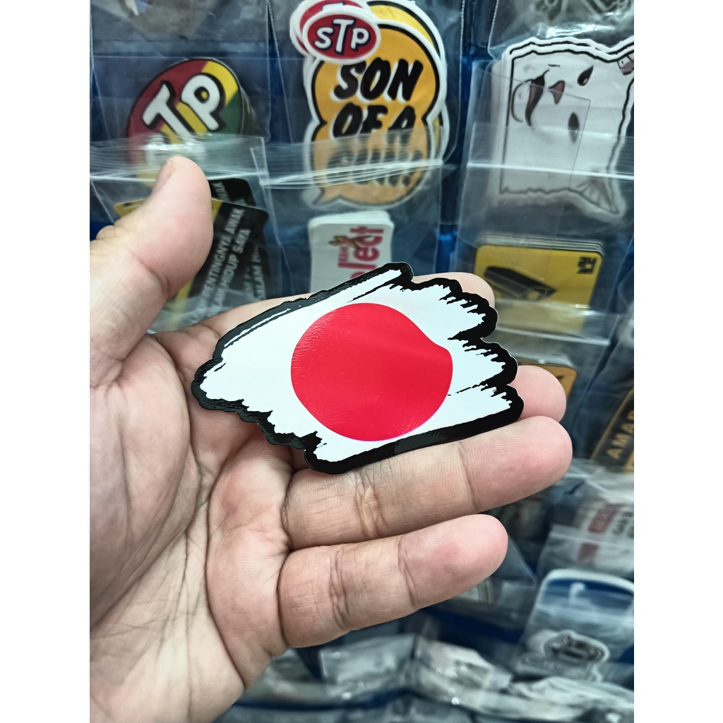 Sticker Flag Jepun (Waterproof) | Shopee Malaysia