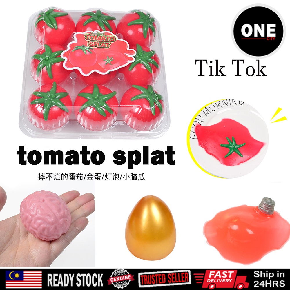 Fruit Balls Tomato Ball Kid Squeeze Pressure Stress Ball Stress Relief ...