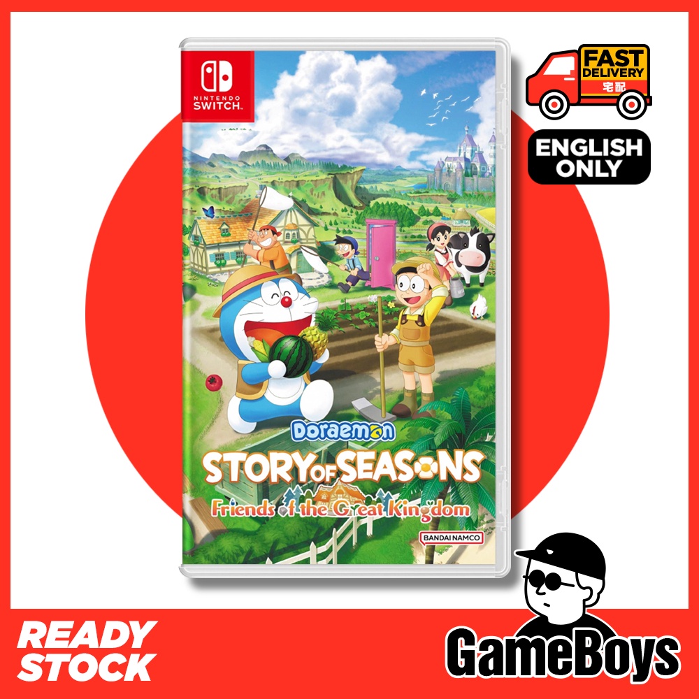 Nintendo Switch Doraemon Story of Seasons: Friends of the Great Kingdom ...