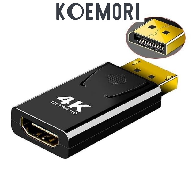 4K Displayport 4k DP Display Port Male To HDMI Connector Female ...