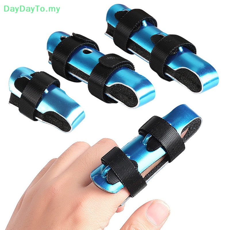 DayDayTO Mallet Aluminum Foam Support Finger Splint Broken Finger Joint ...
