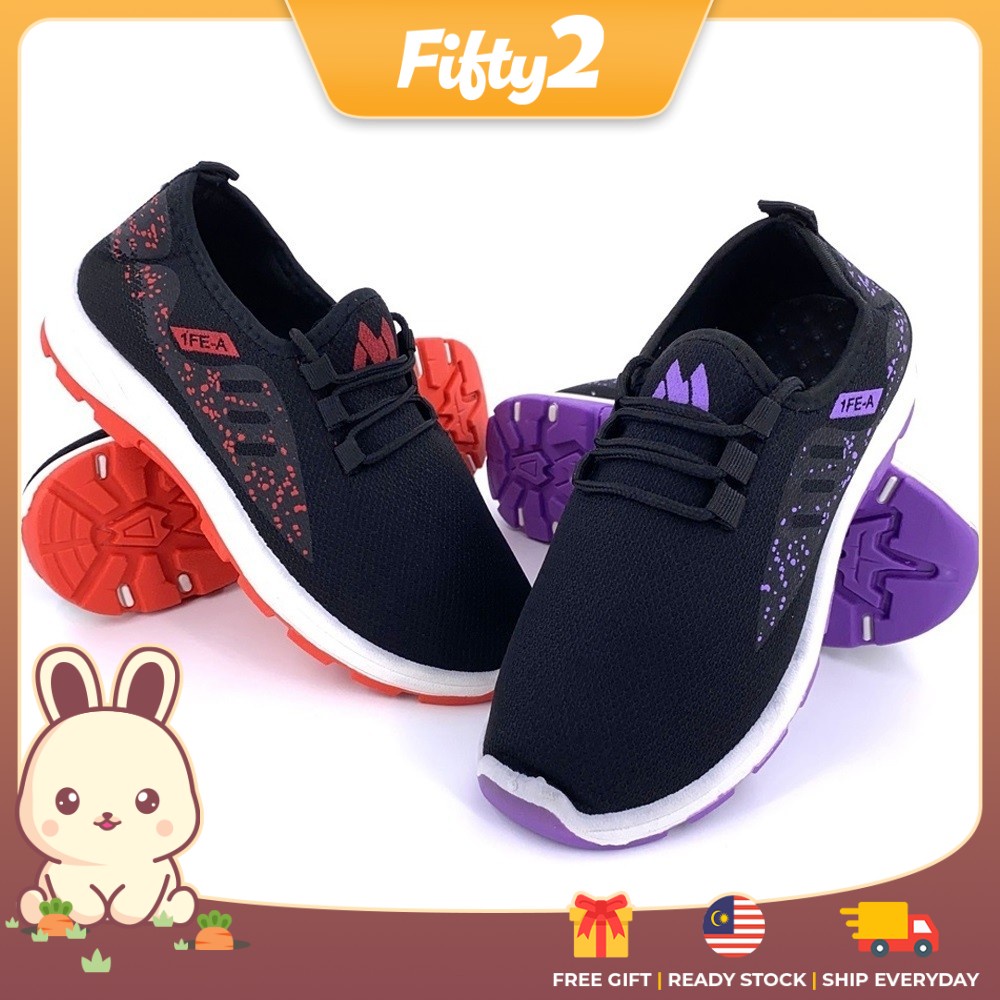 Ready Stock FIFTY2 FS031 Women Sport Shoes Breathable Sneakers Running ...