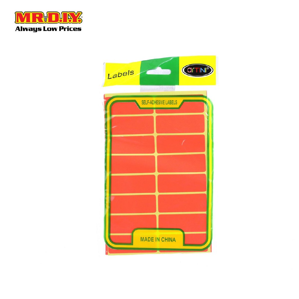 ARTINI Self-adhesive Label YM-016-1 2*8 | Shopee Malaysia