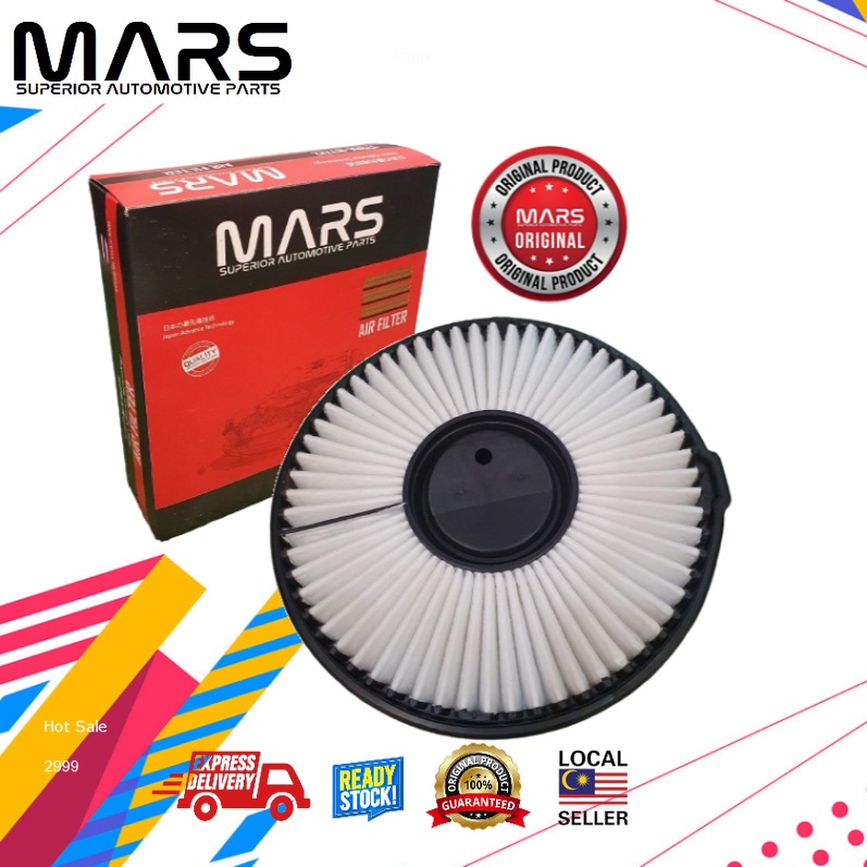🚨 MARS 🚨 AIR FILTER FOR PERODUA KANCIL (CARBURETOR TYPE) ( 17801-87Z03 ...