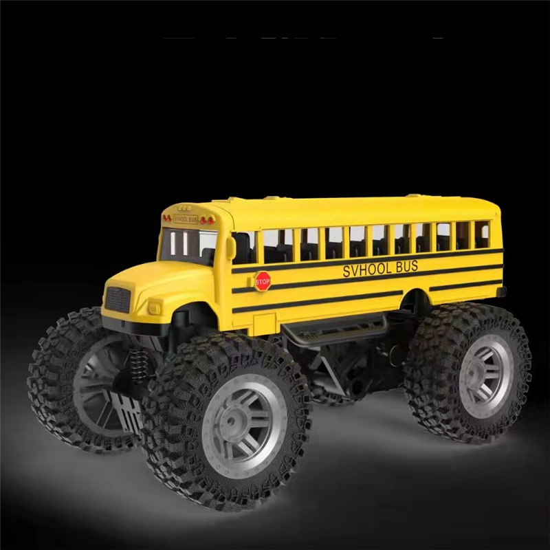 Alloy Big Foot School Bus Warrior Model Boy Toy Bus Car | Shopee Malaysia