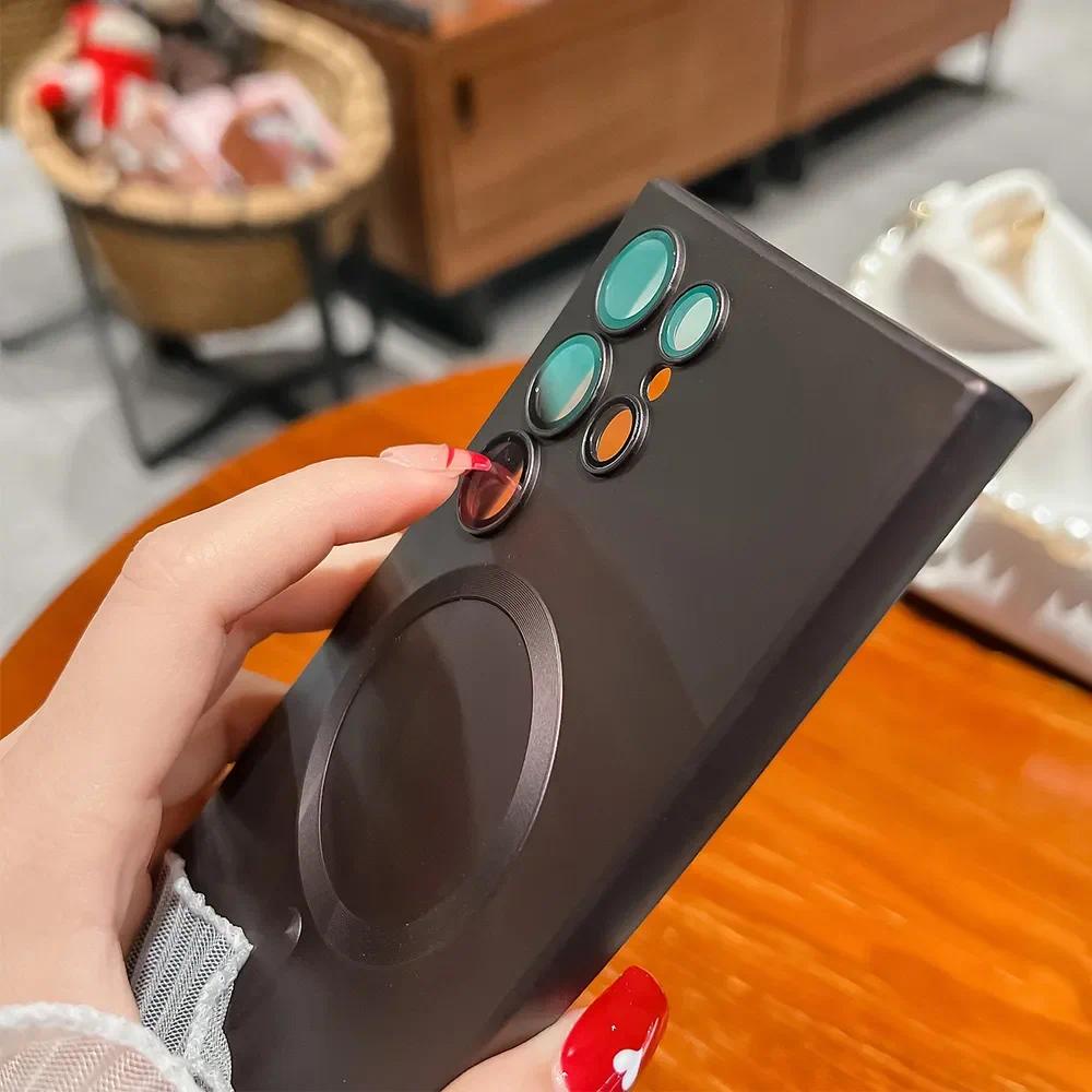 Capa Luxury for Phone Cases for Samsung Galaxy S23 S24 S22 S21 Ultra S20 Fe S24+ S24Plus ...