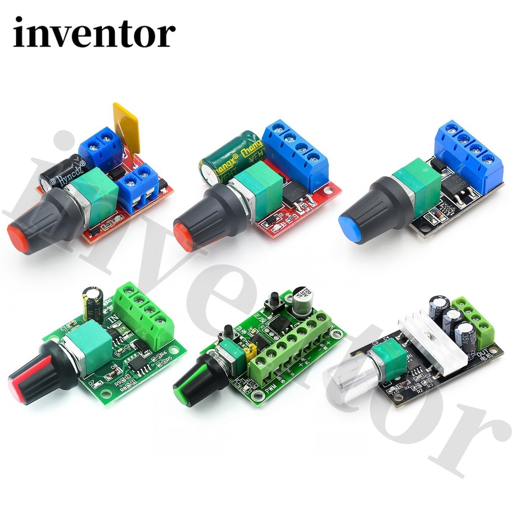 DC 1.8V-35V 2A 3A 5A 10A 30W 80W 90W PWM Motor Speed Controller Low ...
