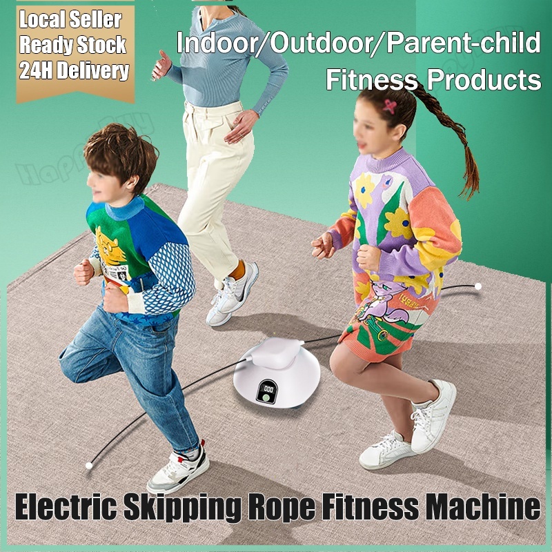Smart Electric Rope Skipping Machine Kids Fun Multi-player Interactive ...