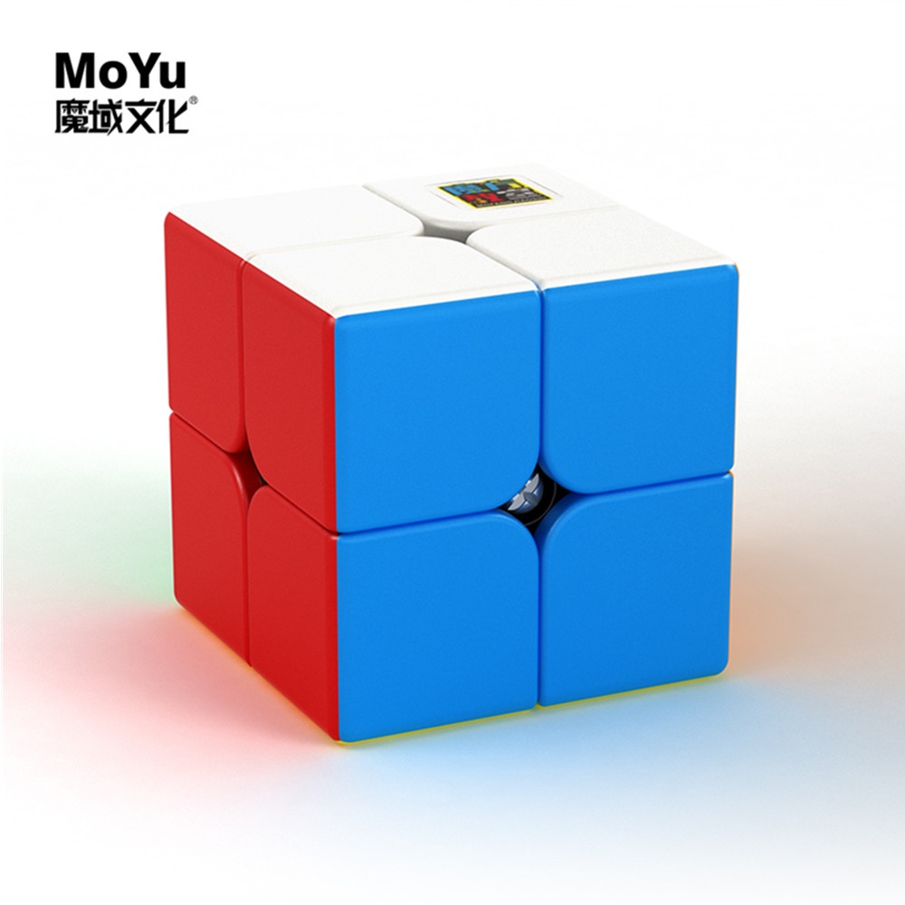MoYu 2x2x2 Cube Speed MeiLong 2x2 Mini Pocket Magic Cube Profession ...