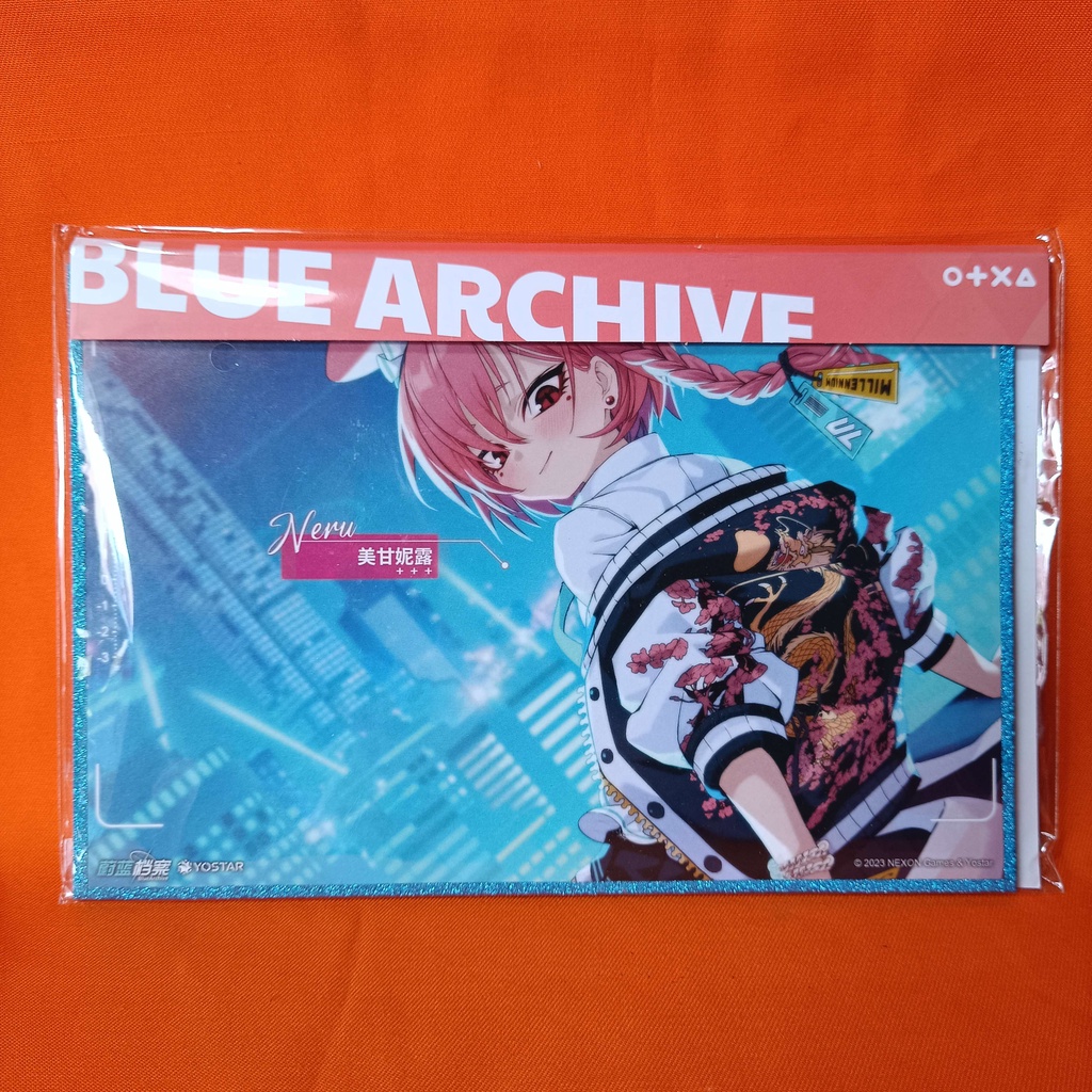 Blue Archive Millennium Mikamo Neru Recolection Lobby Shikishi ...