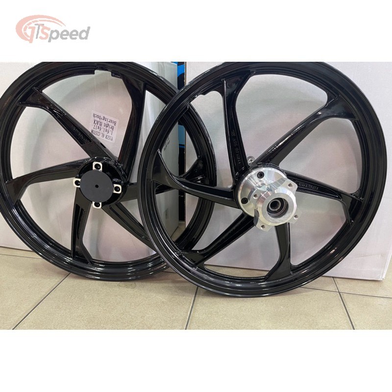 YAMAHA Y15 Y16 16/16-17 CUSTOM HUB ENKEI 6 LEG SPORT RIM SET- A CLASS ...