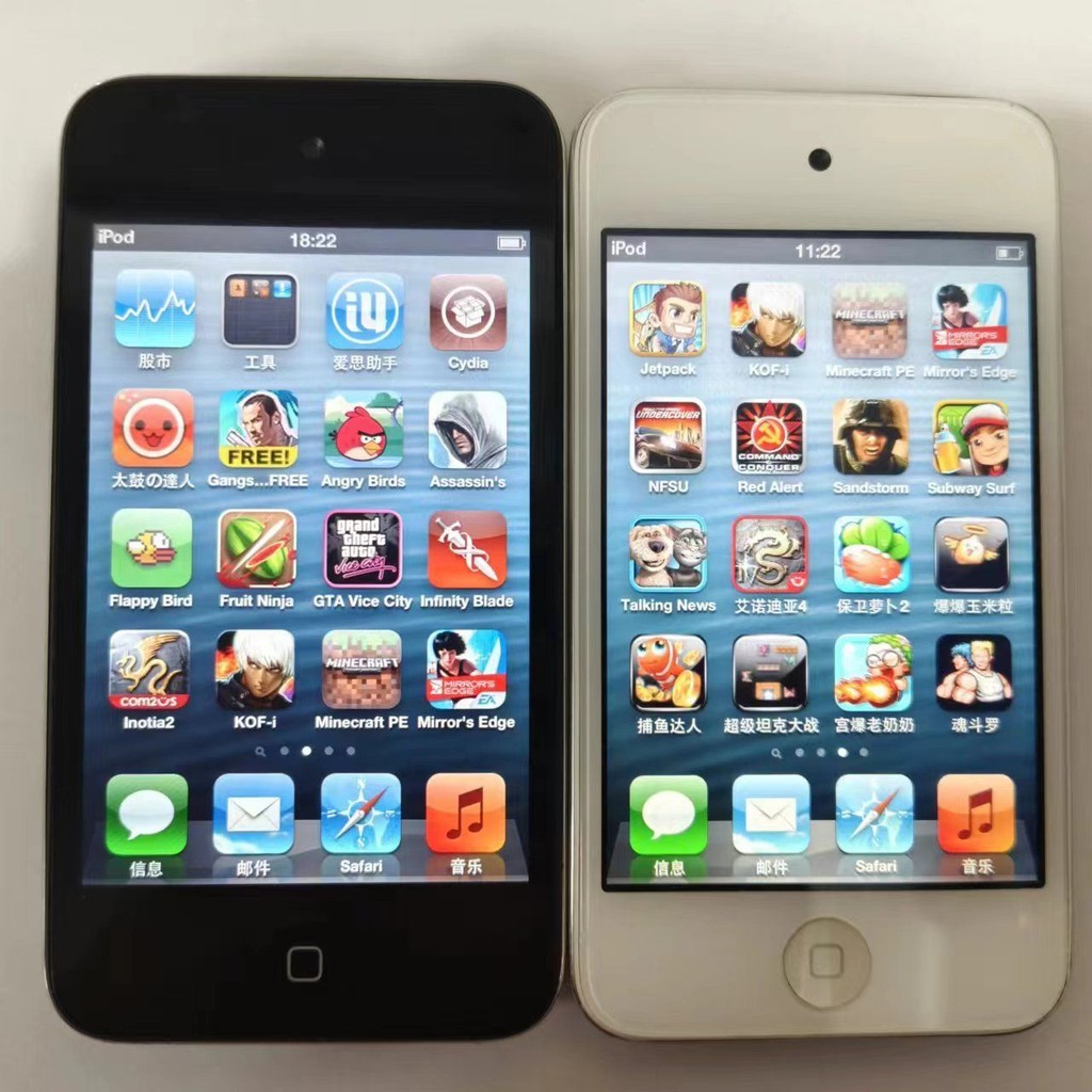 iPod touch Generasi Ke-4 Sistem Ke-6 Konsol Permainan Klasik Pemain MP4 ...