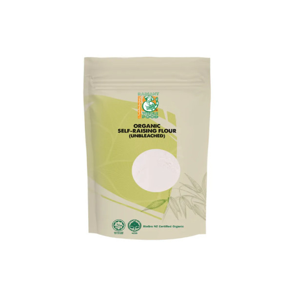 Radiant Organic Unbleached Self-Raising Flour 1kg x 1 pack | Shopee ...