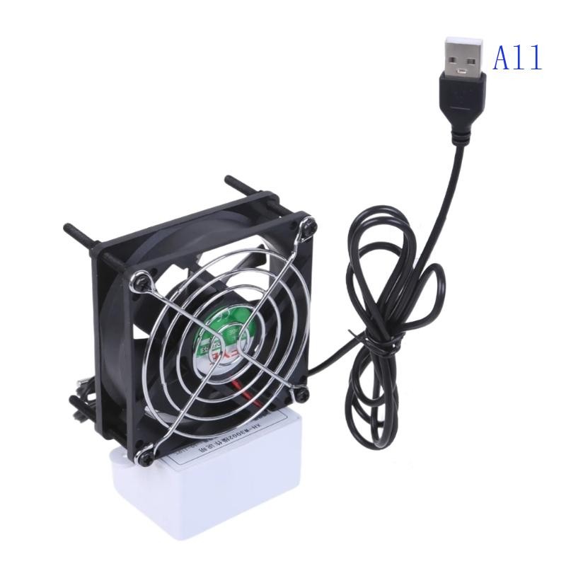 All Temperature Controlled USB Fan Coolers PC Routers Fan Small Cooling ...