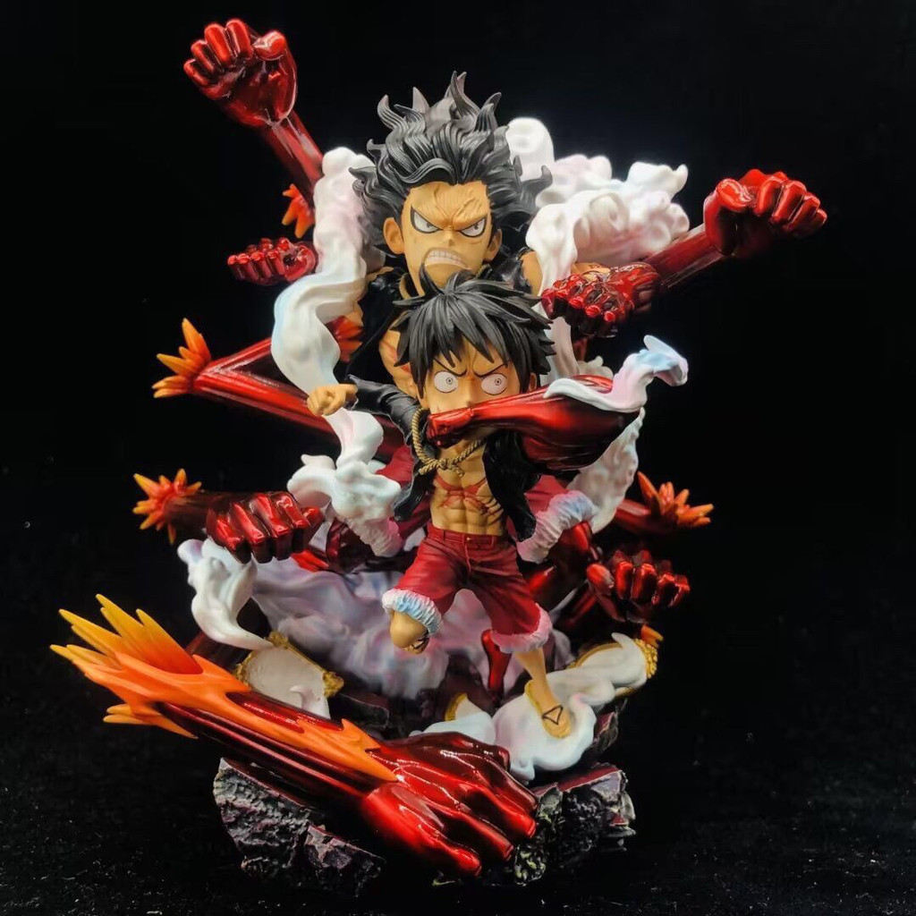 One Piece Anniversary Snake Man Luffy Fate Showdown Luffy Statue Q ...