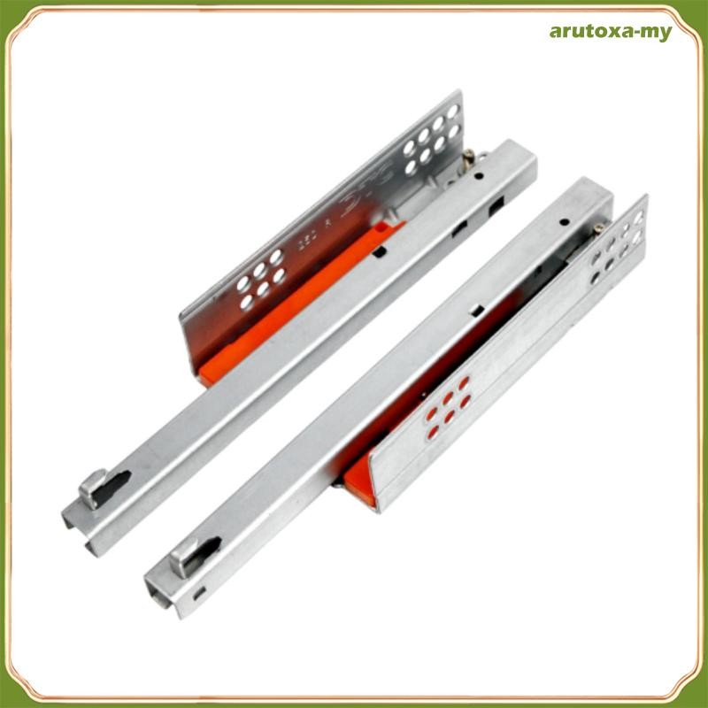 [ArutoxaMY] 2Pcs Drawer Sliding Rails Bottom Mount Easy to Install ...
