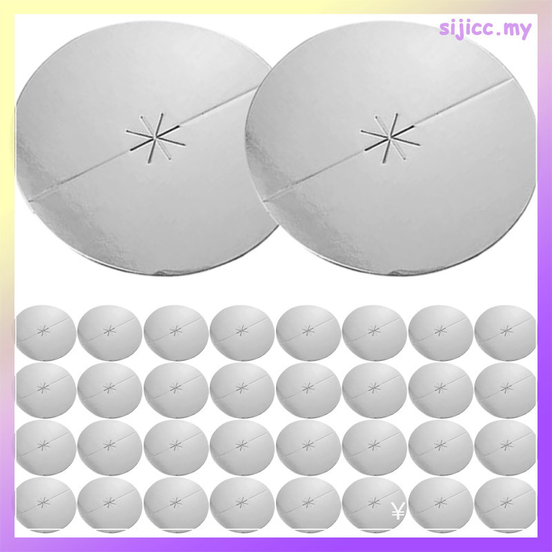 80 Pcs Candle Stick Holder Holders Pillar Votive Paper Tray Wax Drip ...