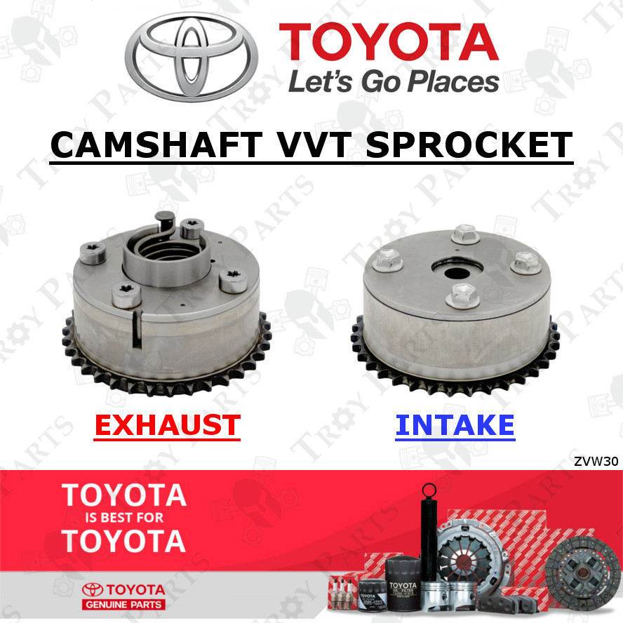 (1pc) Original Toyota VVT Camshaft Timing Gear Sprocket for Prius ZVW30 ...