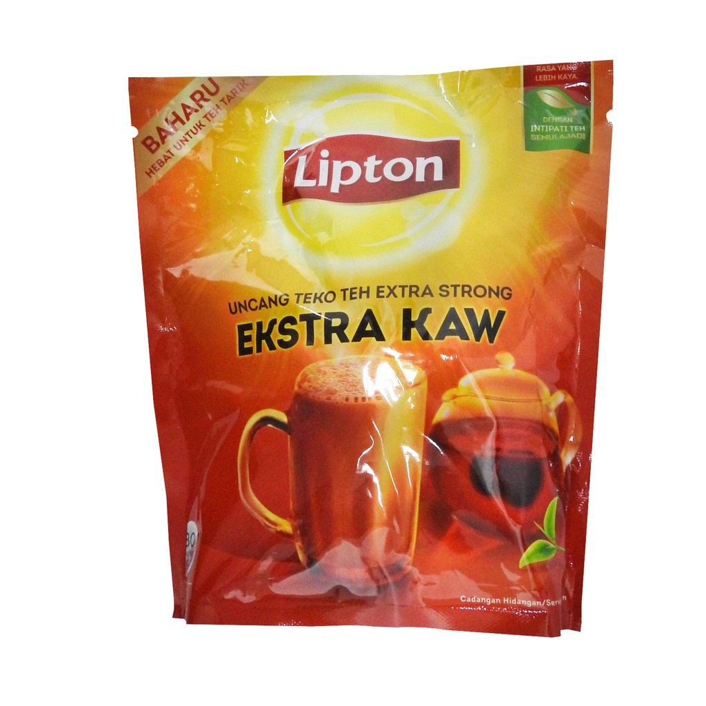 Lipton Potbag Extra kaw (80s x 2.3g) | Shopee Malaysia