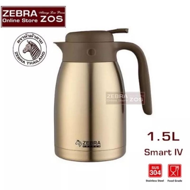 🔥READY STOCK🔥100% Original Zebra SUS304 SMART IV Vacuum Jug 1.5L, 2.0L ...