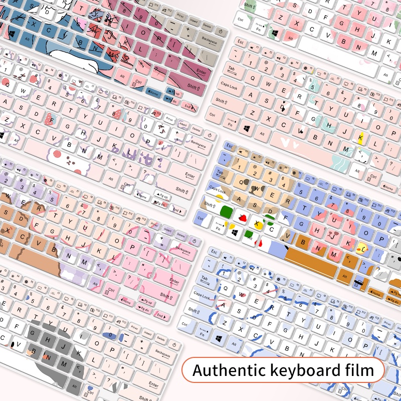 Laptop keyboard Stickers - laptop keyboard Skin, Mechanical Keys ...