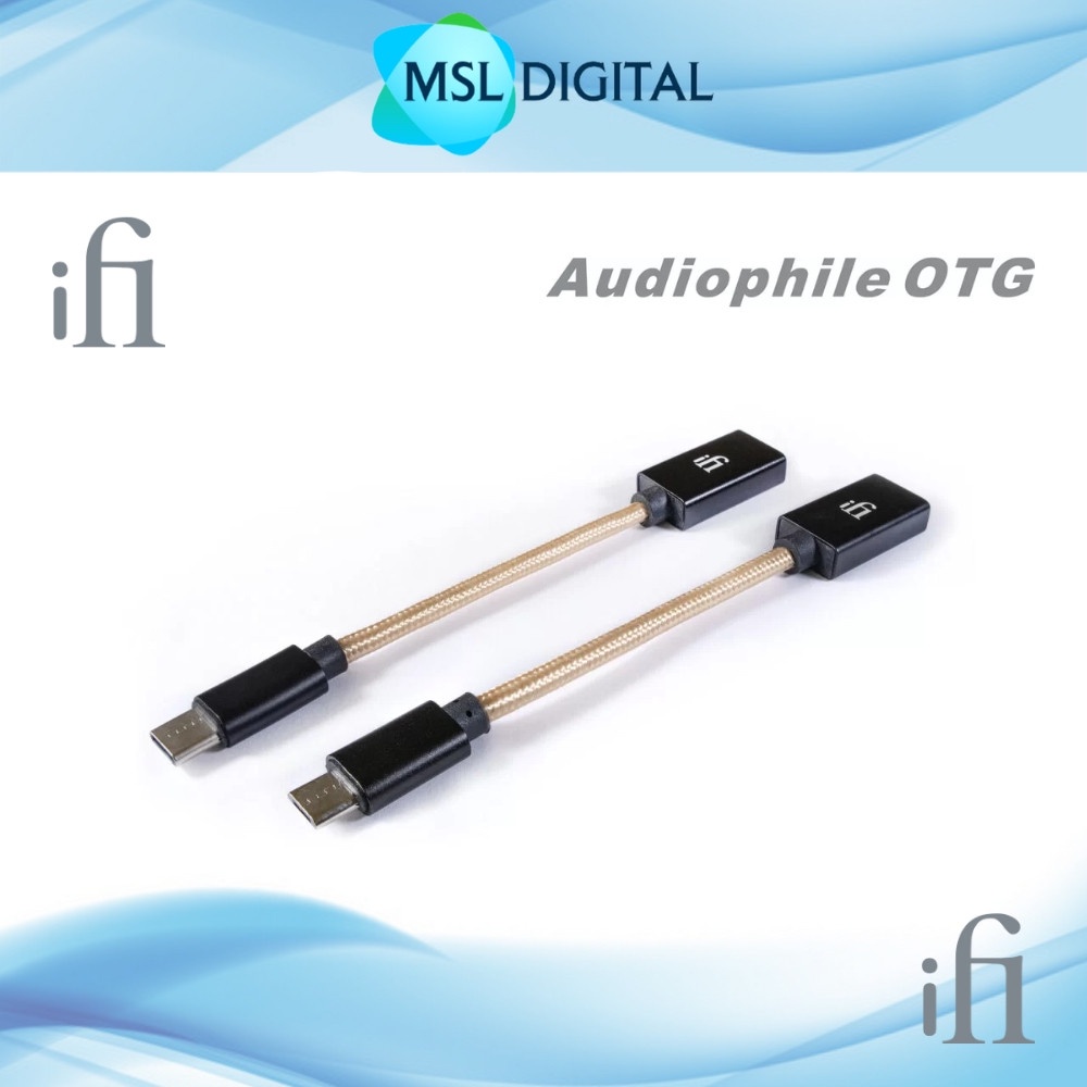 iFi Audiophile OTG Cable Type-C | USB 3.0 Type-C to USB Type-A OTG ...
