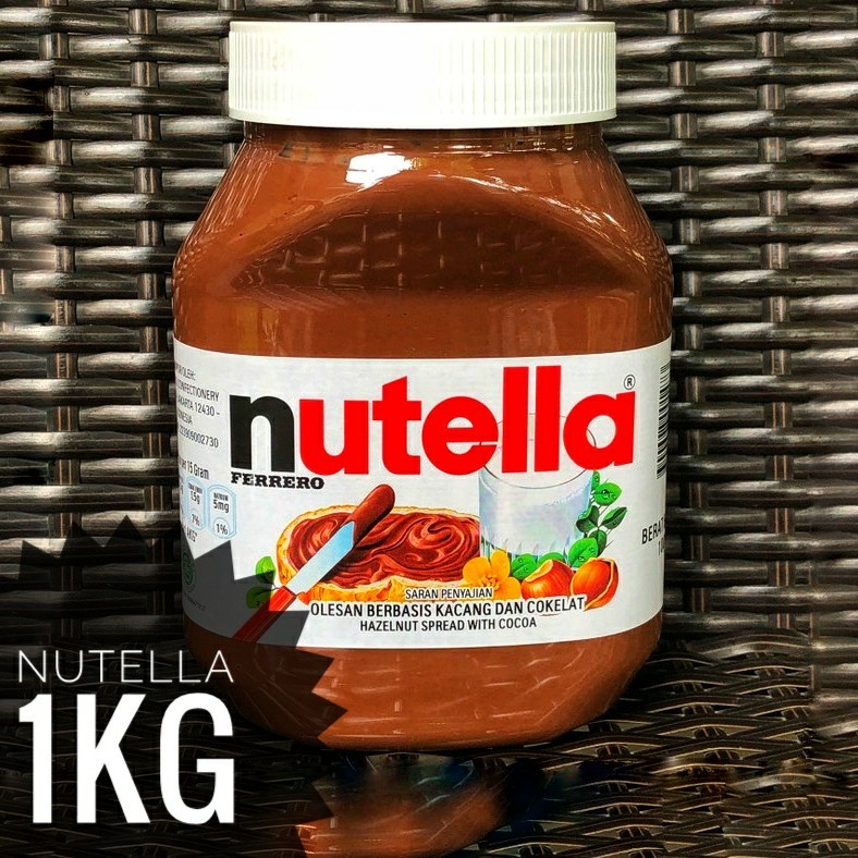 Nutella jam 1kg Nutella chocolate peanut jam 1 kg ED Latest | Shopee ...