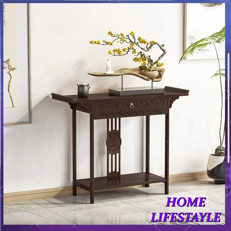 New Buddha cabinet Buddhist altar household god of wealth worship table ...