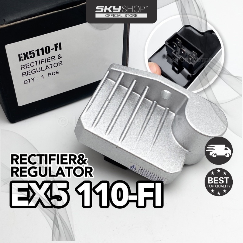 HONDA EX5110-FI / DREAM110 RECTIFIER & REGULATOR EX5110FI EX5 110 FI ...