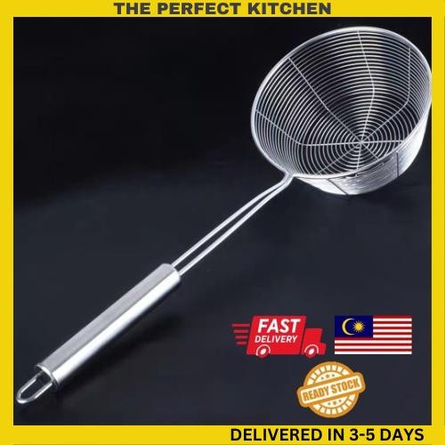 TPK Strainer Steel 14cm Food Strainer Restaurant Master Chef Strainer ...