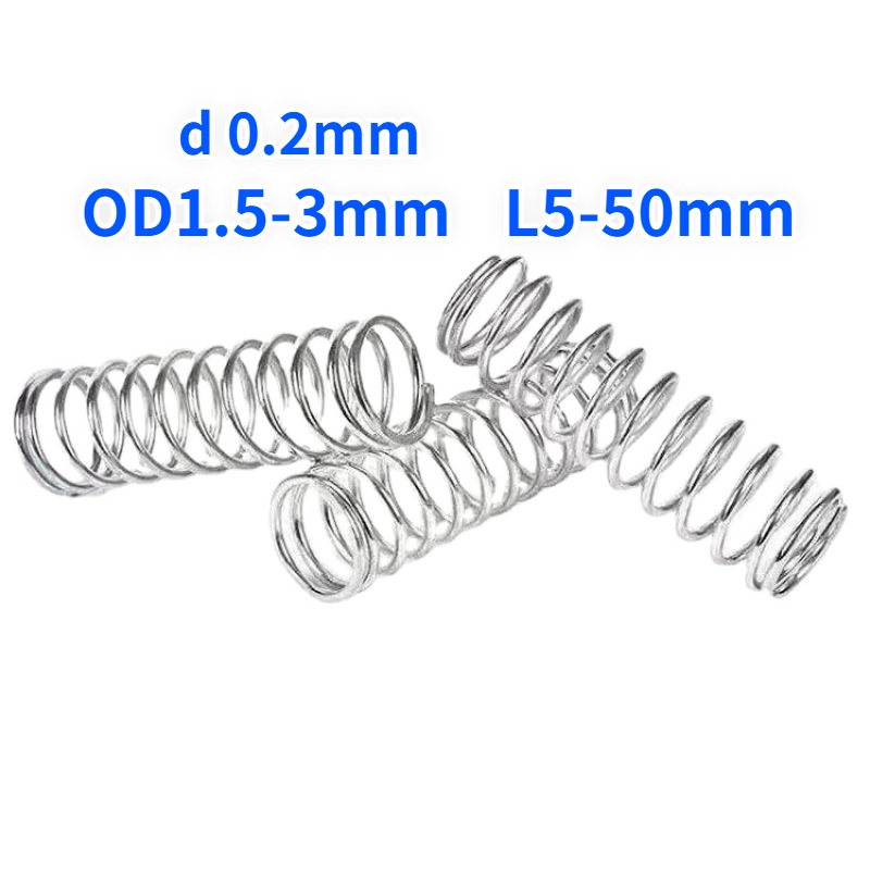 [HNK] Sus304 Pressure Spring Spring Corundum Compression Spring Wire ...