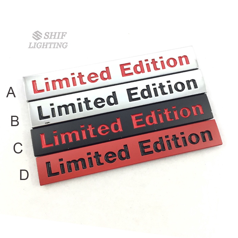 2024 NEW 1 x New Model Metal LIMITED EDITION Logo Car Auto Decorative ...
