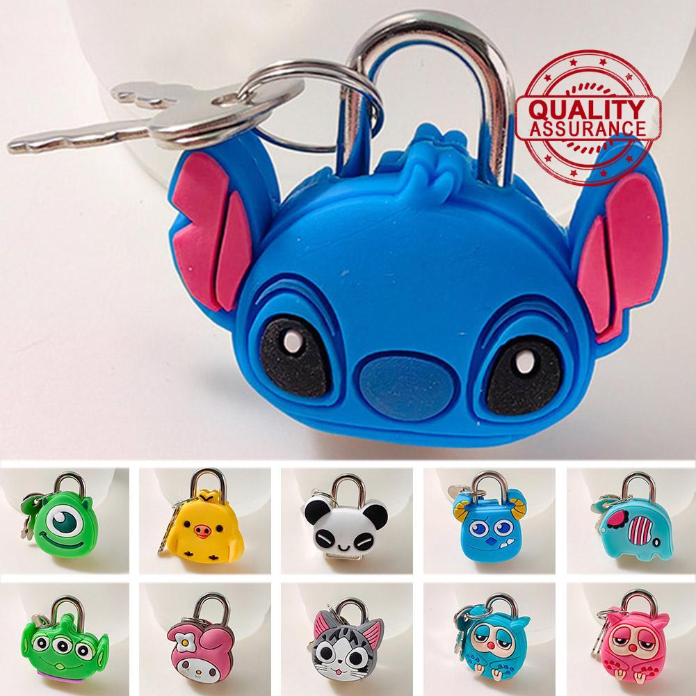 Cartoon Little Padlock Drawer Luggage Metal Lock Gym Wardrobe Lock For ...