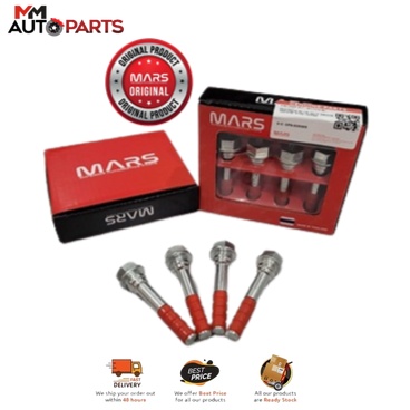 PERODUA ALZA FRONT DISC BRAKE PIN / CALIPER PIN WITH FULL PURE SILICONE ...