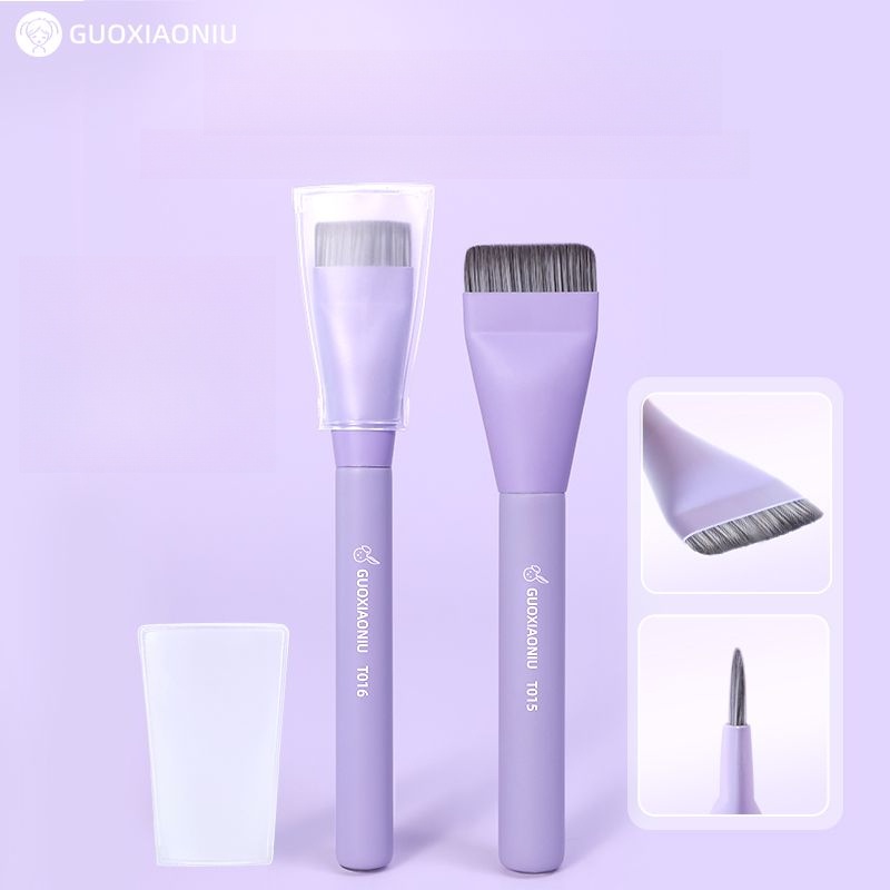 GUOXIAONIU Foundation Brush 郭小妞刀锋粉底刷不吃粉 Ultra-Thin Blade Foundation ...