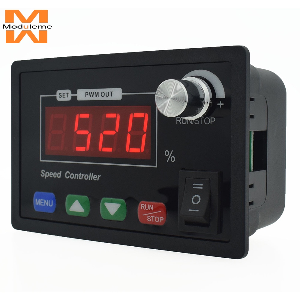 PWM Motor Driver DC10-55V 40A Motor Speed Controller Adjustable Speed ...