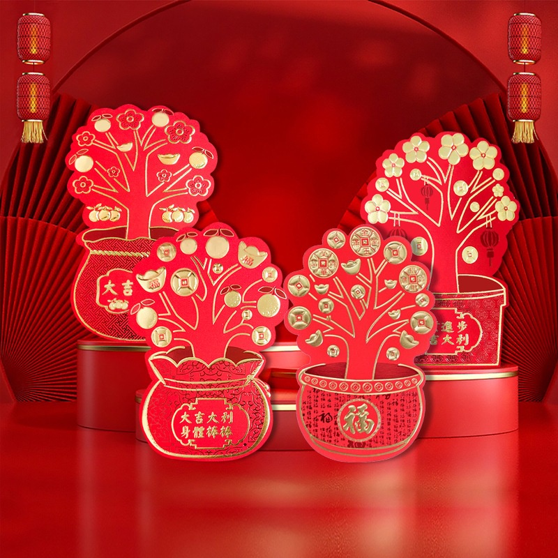 【Ready Stock】2024 Dragon Angpow CNY Chinese New Year Creative Card Slot ...