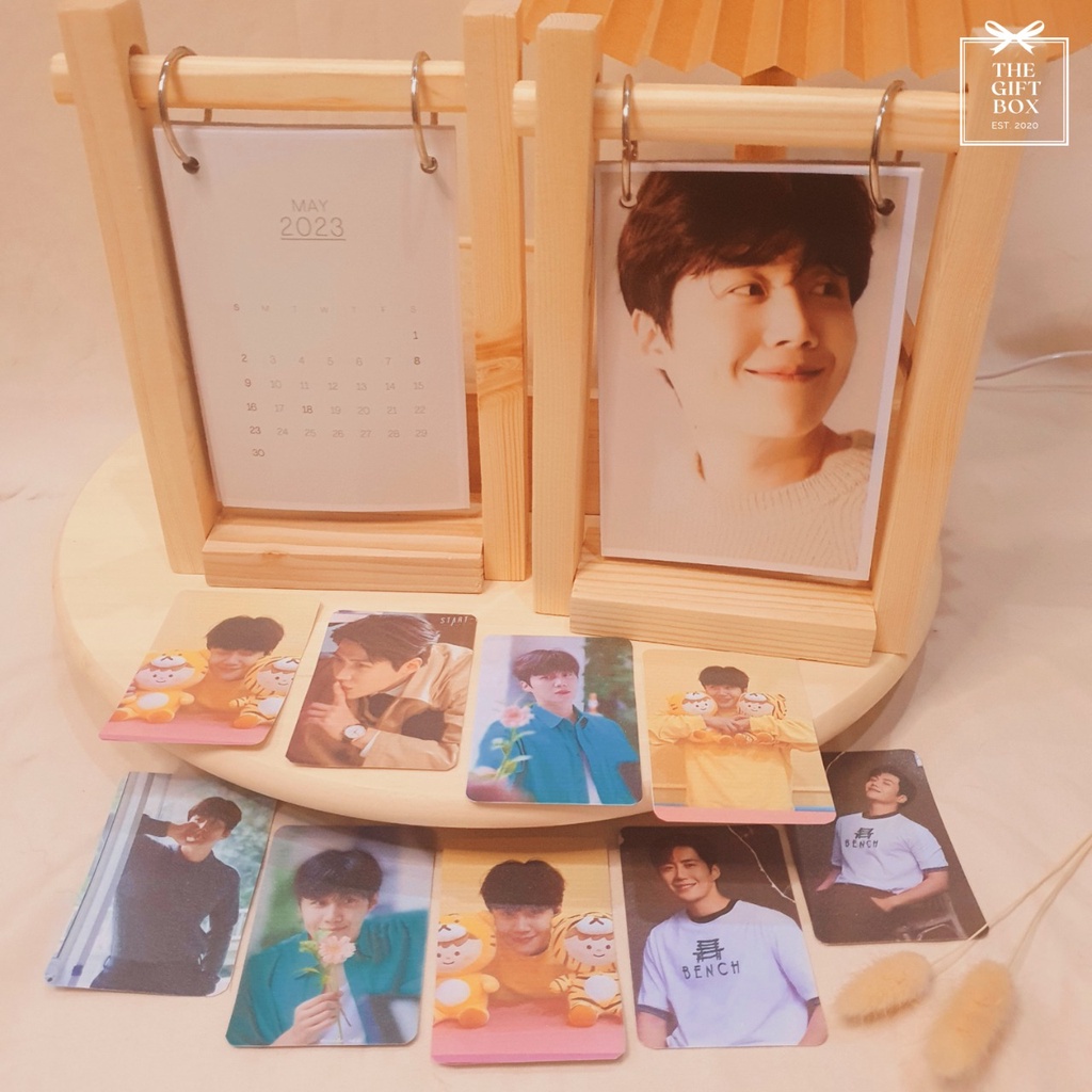 KAYU Kim SEON HO Calendar 2023 | A5 Desk Calendar | Wooden Calendar ...