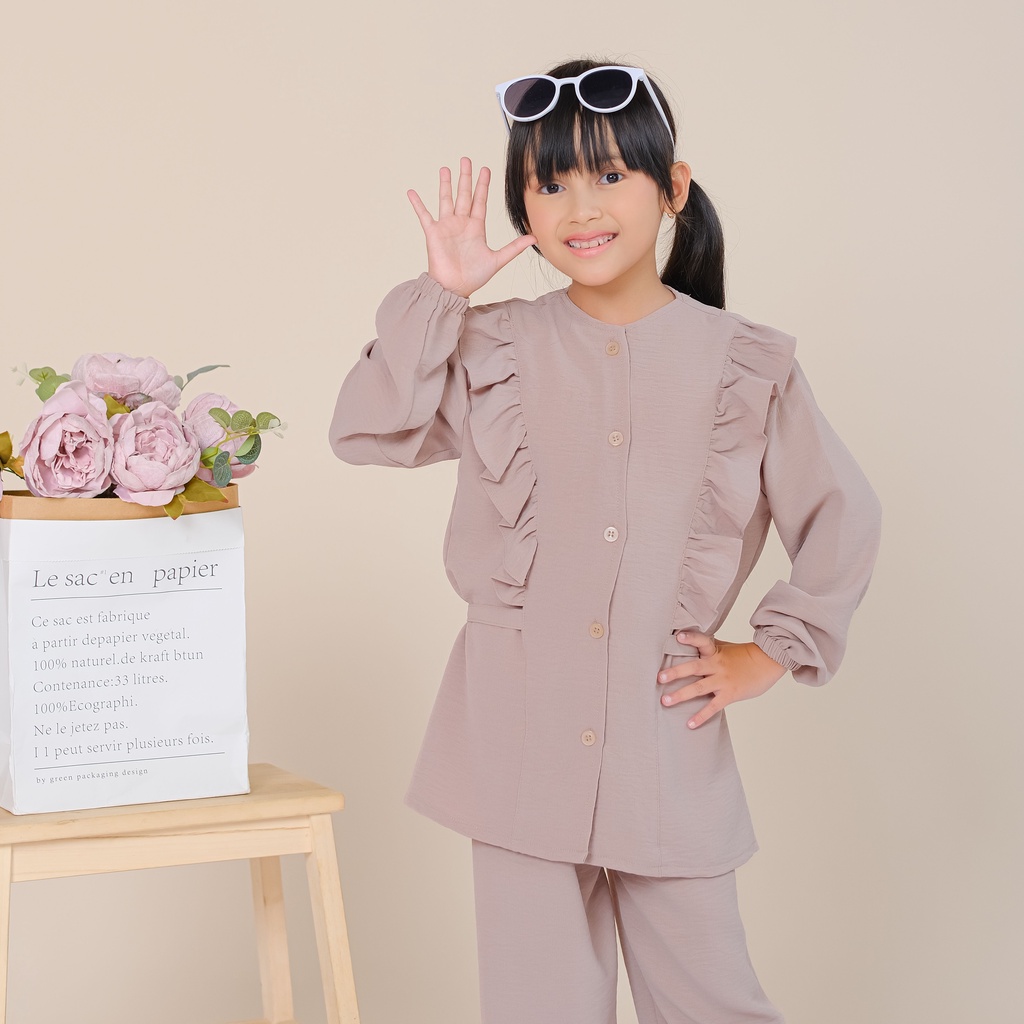 Sonya Girls Tops Pants set 12 Years 2 To 15 Years | Shopee Malaysia