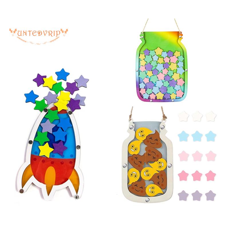 Classroom Reward Jars for Kids Toddlers Star Jar Reward System ...