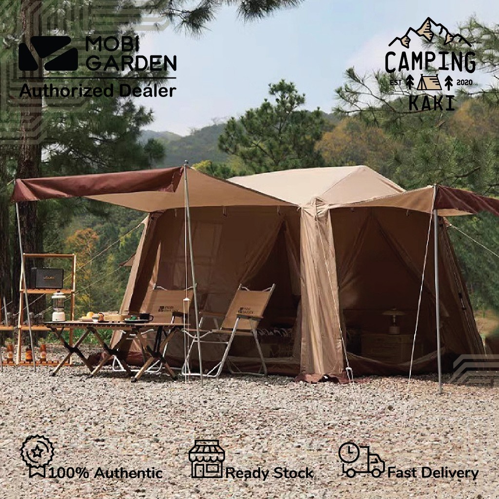 Mobi Garden Tent Holiday Mountain Tent 5.9 Camping 3Person Tent ...