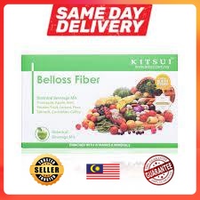 Kitsui Belloss Fiber 15g 15's | Supplement Detox Kurus Buang Toxin ...