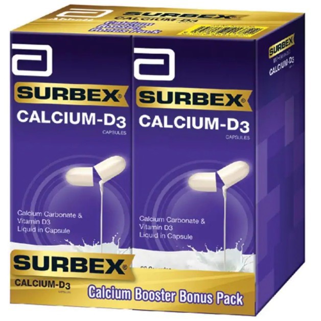 Abbott Surbex Calcium-D3 Capsules | Shopee Malaysia