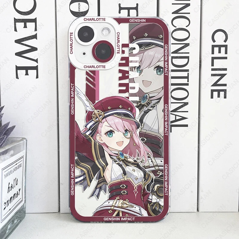 Game Genshin Impact Navia Nahida Charlotte Kokomi Couple Soft Phone ...