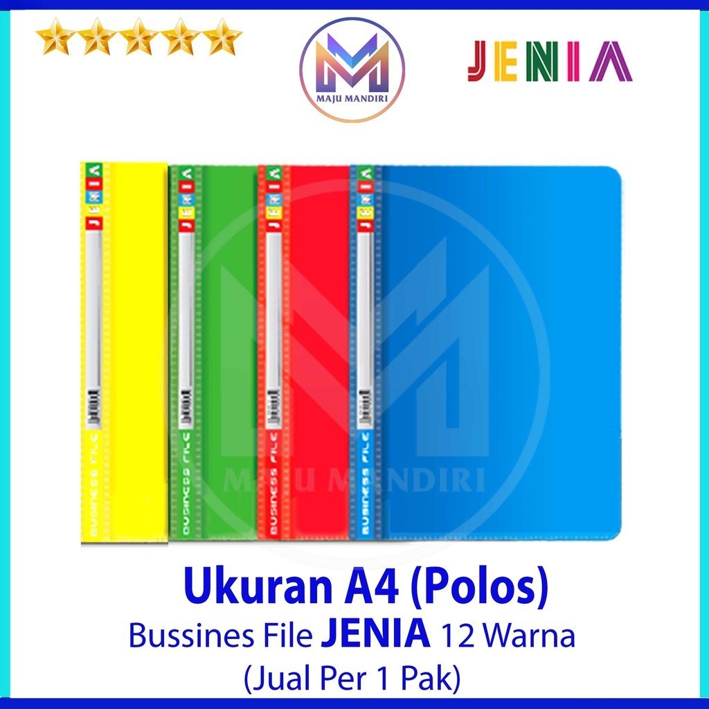 A4 Size Jenia File Buss / Acco Plastic File Business Folder | Shopee ...