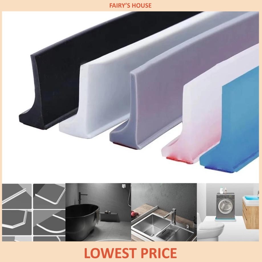 [Ready Stock]Water Retaining Strip Shower Dam Barrier Water Stopper ...
